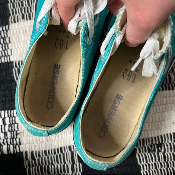 Converse | Shoes | Aqua Converse All Stars | Poshmark